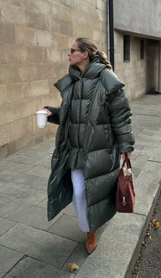 Мягкое облачко: какие пуховики будут в тренде зимой-2026 | WOMAN