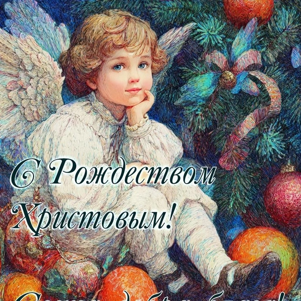 Открытки и картинки с Рождеством — лучшие поздравления с днем Рождества ...