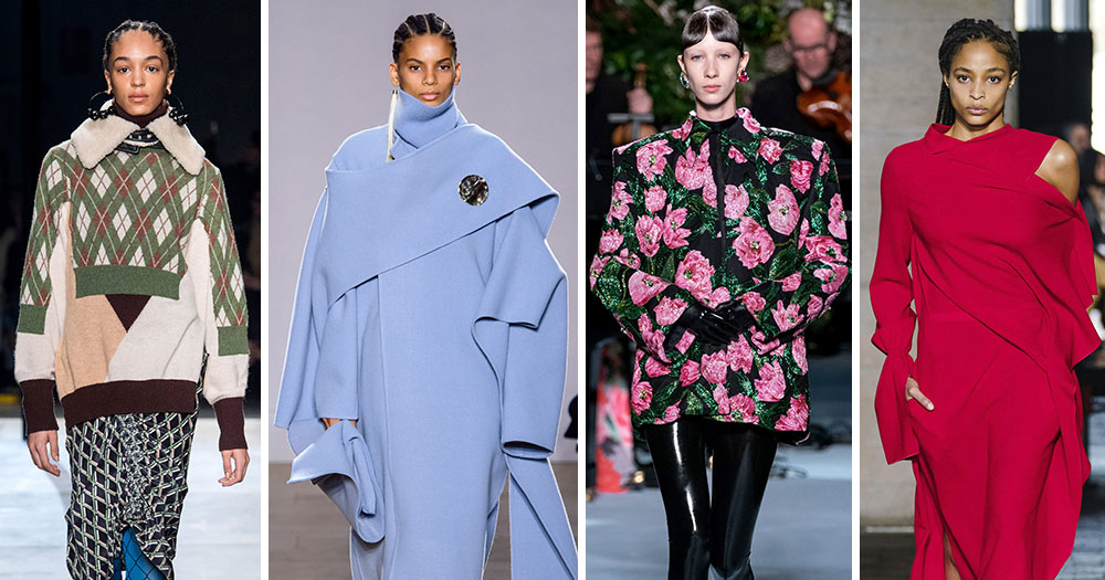 10 трендов осени и зимы 2019/20 с Недели моды в Лондоне | Marie Claire