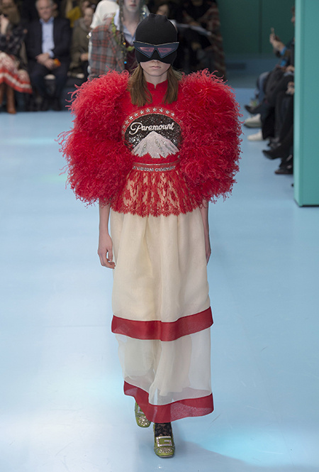 5 самых безумных идей Алессандро Микеле с показа Gucci FW18-19 | Marie ...