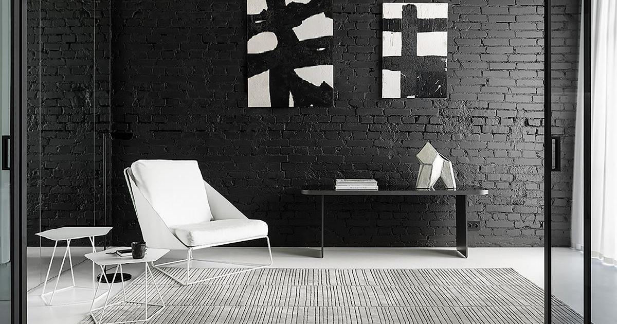 Монохромная квартира 68 м² для молодой девушки в Москве | myDecor