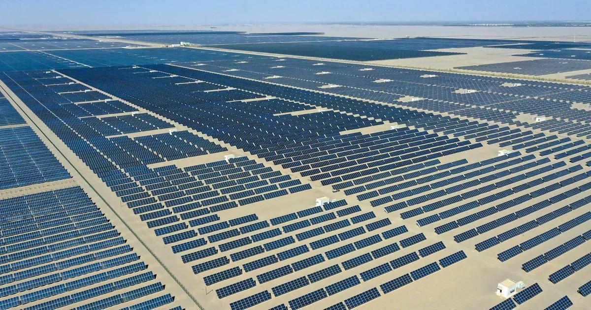 Как выглядит самая большая солнечная ферма в мире | myDecor
