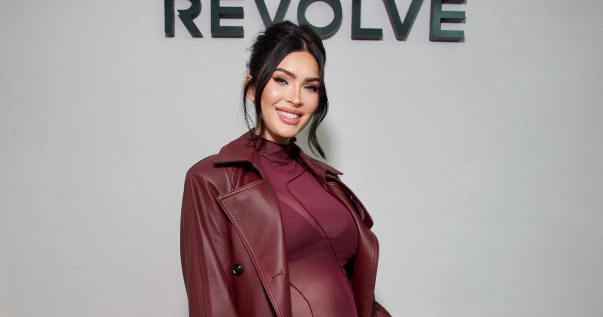 Белье, просвечивающее через платье, микрошорты: Меган Фокс поражает фигурой даже в беременность ...