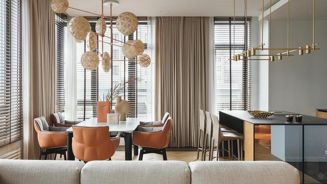 Роскошный минимализм: заглянем в квартиру 127 м² в Казани | myDecor