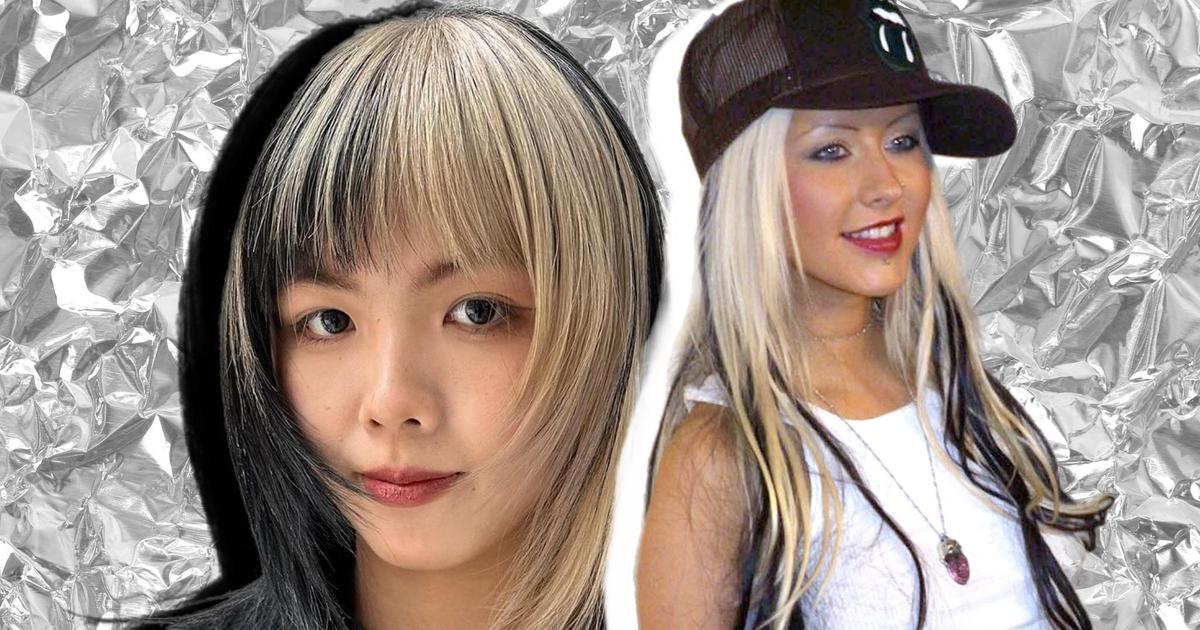 Странный тренд из 90-х: 5 окрашиваний волос, вдохновленных скунсом | theGirl