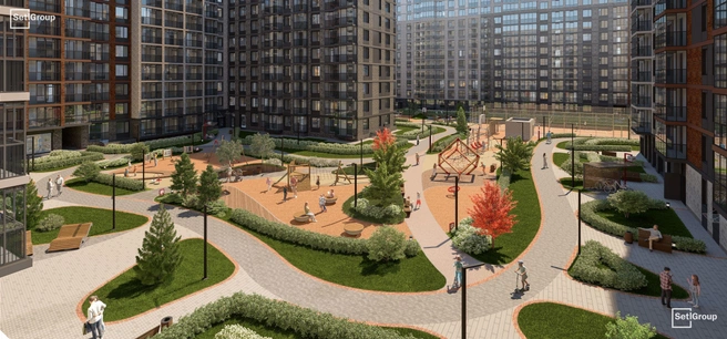 ВТБ открыл кредитную линию Setl Group на 18 млрд рублей на строительство жилого комплекса и ...