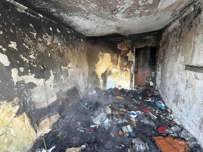 Трое пострадали при квартирном пожаре на Петергофском шоссе в ...